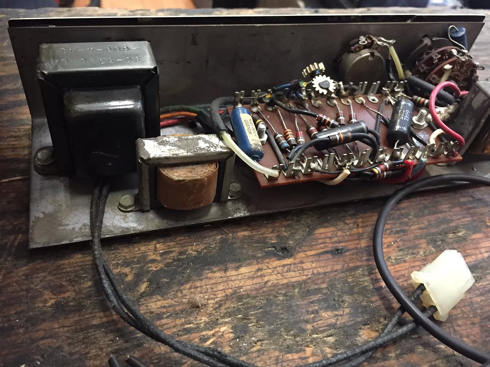 Vox AC50 Thomas Organ reverb unit