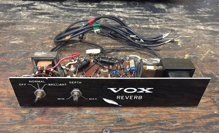 Vox AC50 Thomas Organ reverb unit